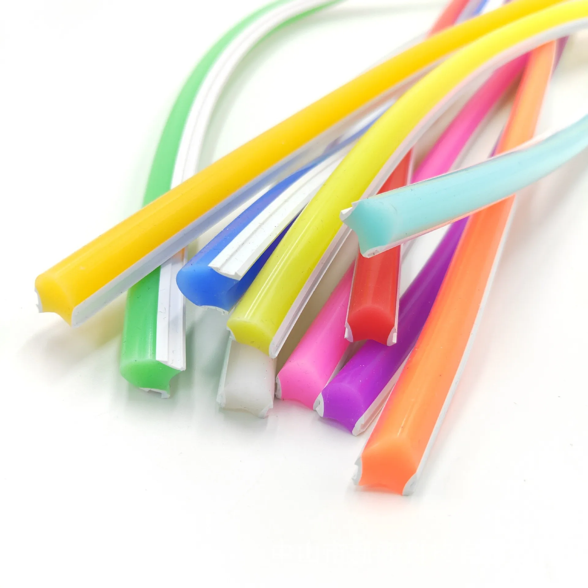 6mm 8mm 12V 24V 100m Silicone Neon Led Strip Light for Signs