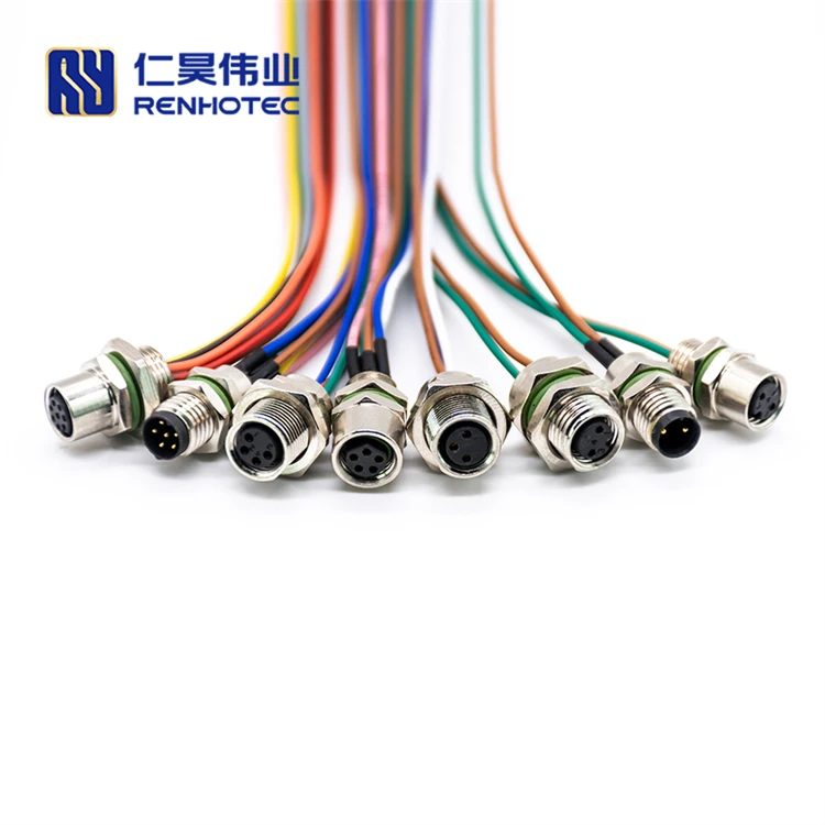 M12 Sensor Connector Y Splitter - 5 Pin, Male to Two Female