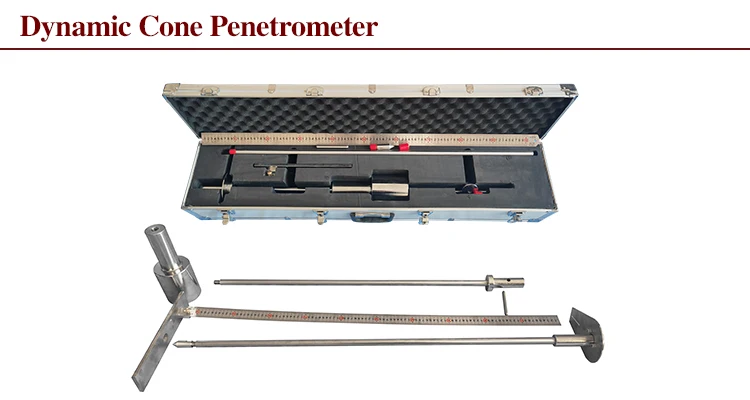 Dynamic Cone Penetrometer Instrument Manual DCP with 8kg Hammer ...