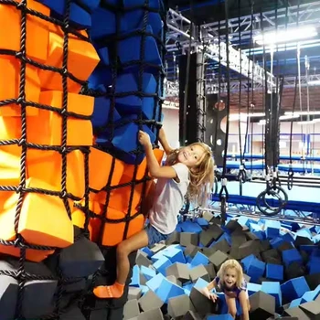 Inflatable Soft Play Area Ninja Warrior Obstacle Course Indoor ...