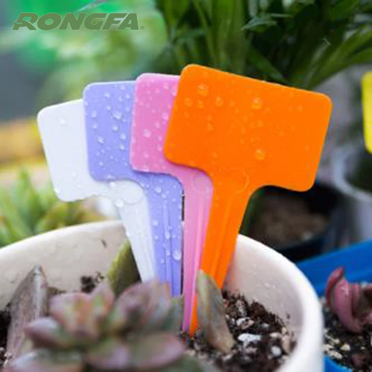 Durable Plastic Plant Markers - Ideal for Gardens & Greenhouses