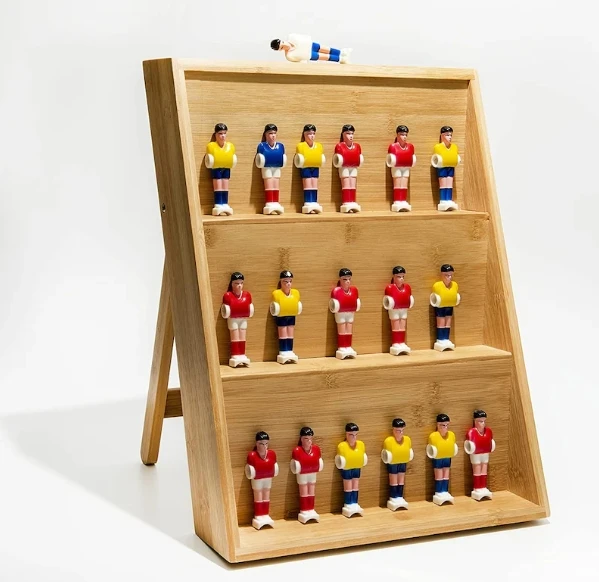 Kitchen 3 Tier Standing Wooden Bamboo Spice Display Bottle Holder Rack ...