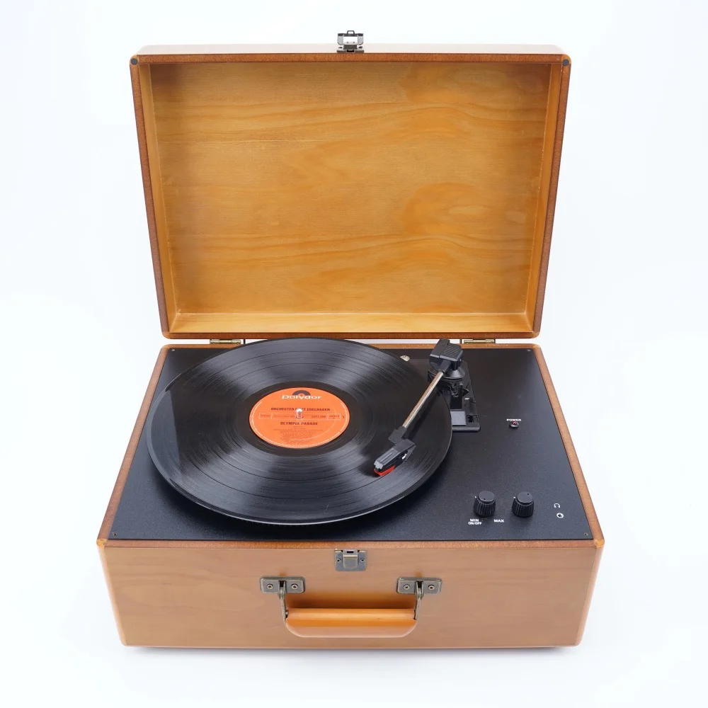 Automatic Return Mechanism for Electric Turntable Player