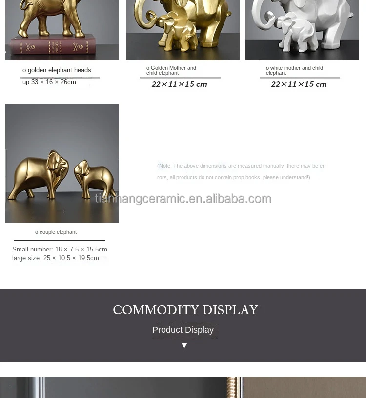 Nordic Modern Luxury Living Room Trinkets Creative Elephant Crafts ...