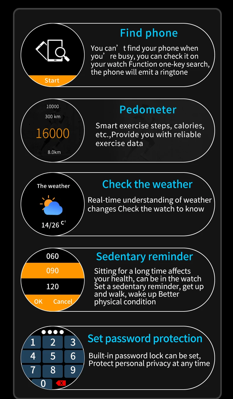 Gen3 Smart Watch - New Watch 7 with NFC & Fitness Trackers