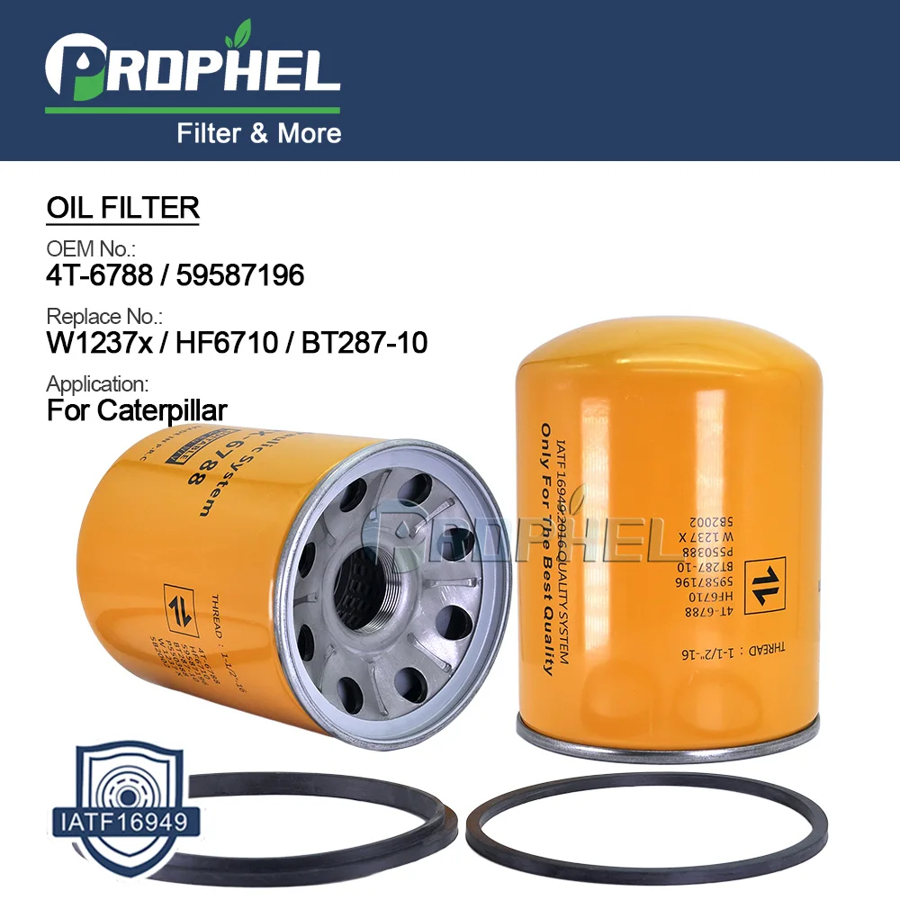 In Stock Truck Excavator Hydraulic Diesel Engines Oil Filters For Cat ...