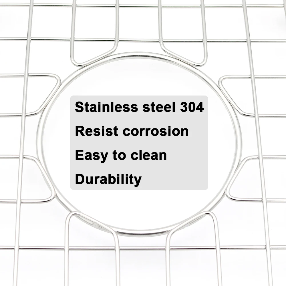 Oem Stainless Steel 304 Sink Bottom Grid Rack Kitchen Sink Protector ...