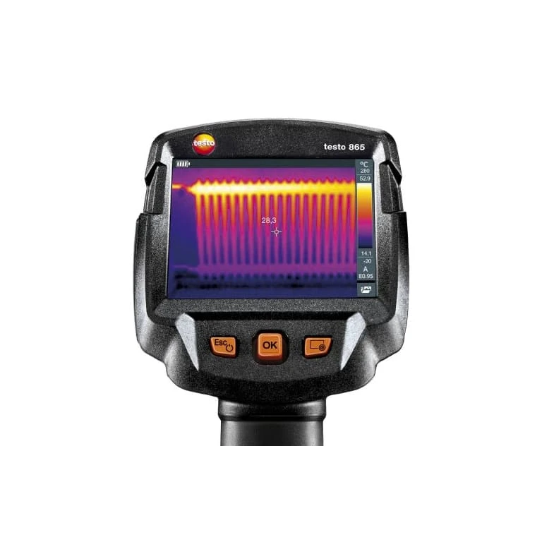 0560 8650 Testo 865 Handheld Thermal Imager (160 X 120 / 320 X 240 Px ...