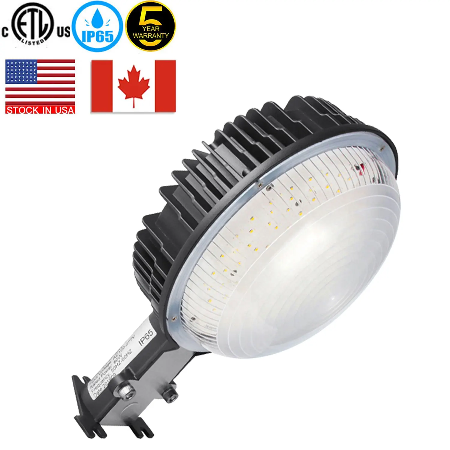 Led Barn Light Outdoor Wall Mounted Fixture Dlc Etl 5-year Warranty 30w ...