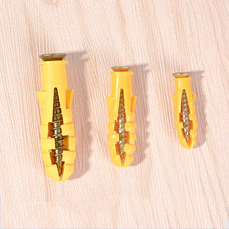 Fastener Plastic Expansion Anchor Screw Plastic Expansion Bolt - Buy ...