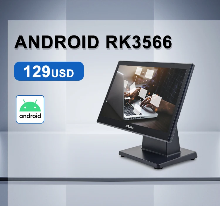 All-in-one Touchscreen Cash Register Android Pos System RK3566