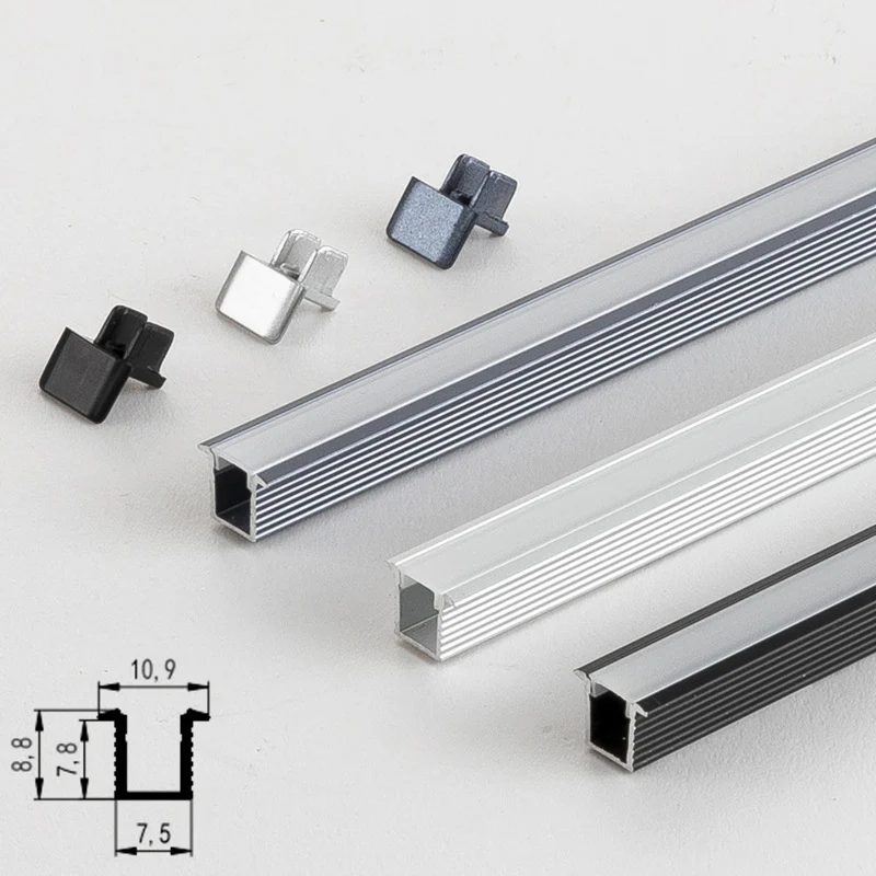 Wholesale Aluminum Recessed Anodized Extrusion Led Strip Led Profile ...