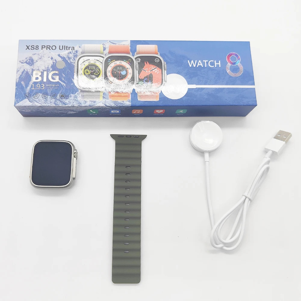 Factory Latest Cheap Series 8 Xs8 Pro Ultra Sport Watch Wireless Charge ...