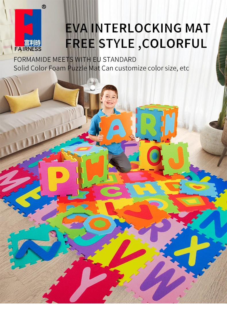 Fairness Custom Abc Alphabet Baby Kids Children Soft Eva Foam Baby ...