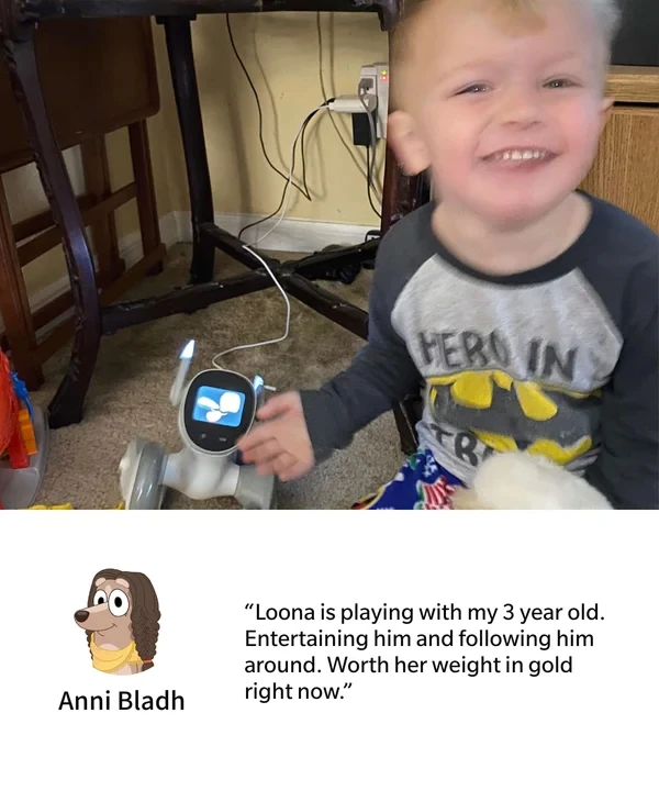 Loona Smart AI Pet Robot - Perfect Gift for Kids & Adults