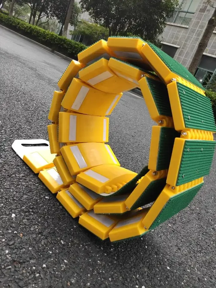 Rolling up Length 3000mm Portable Speed Hump Retractable Speed Bump ...