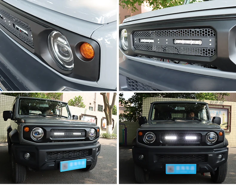 Front Grill For Suzuki Jimny Jb74 Jb64 2018- Gen4 Sierra Jb74w Jb64w ...