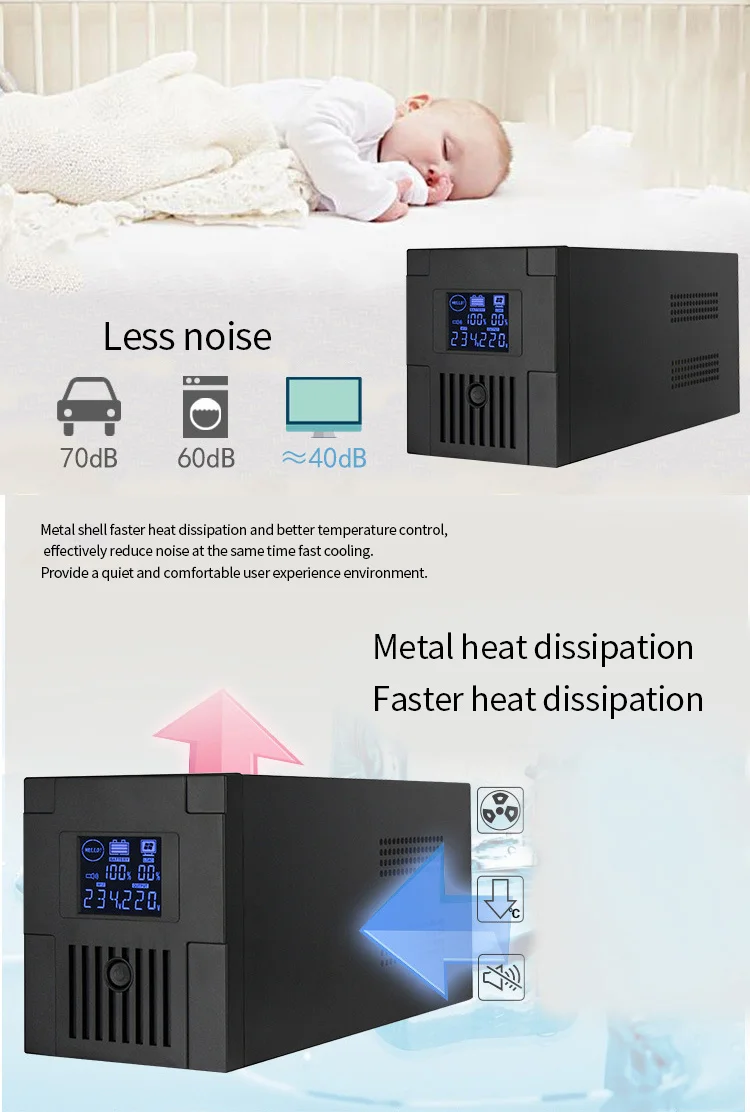 Mini Ups Battery 12v 220v 3000w 120vac 200ah 5kw 10kwh 230v 120 Kva Ups ...