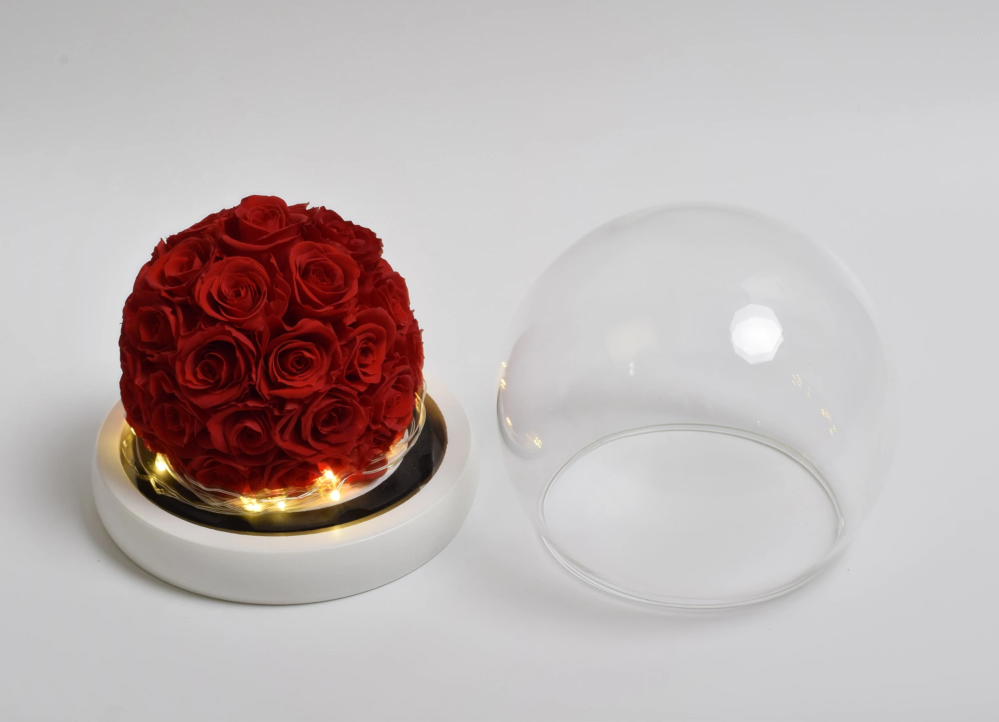 Glass Rose Preserved Rose 50 Colors Forever Stabilized Eternal Roses In ...