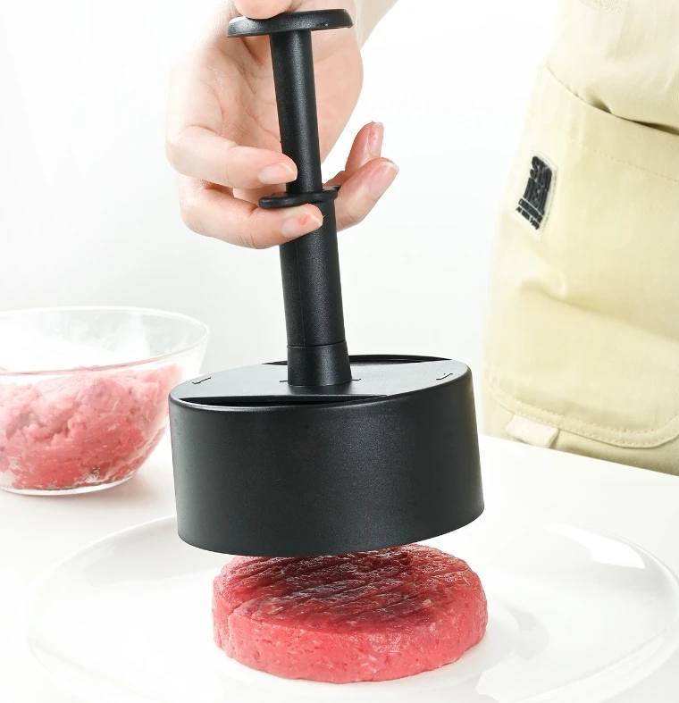 ABS Plastic Circular Press Hamburger Patty Press for Household Kitchen ...