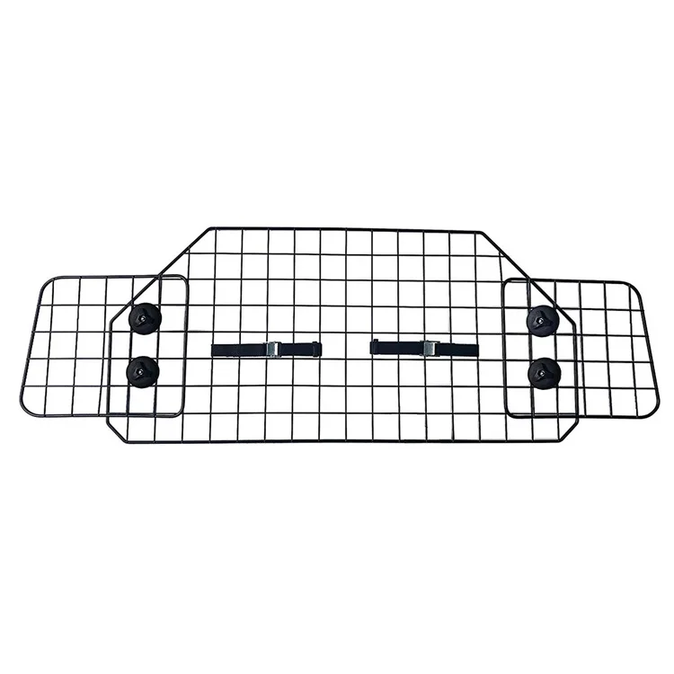 Adjustable Large Dog Gate Pet Animal Safety Fence Iron Mesh Guard ...