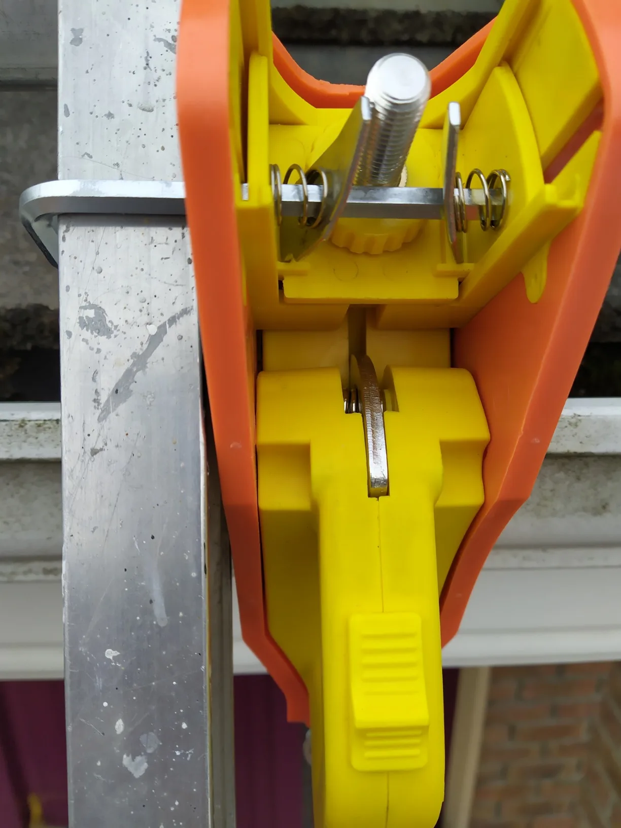 Deliladder Ladder Jaw Clamp, Easy to Use, Stabe Platform for All ...