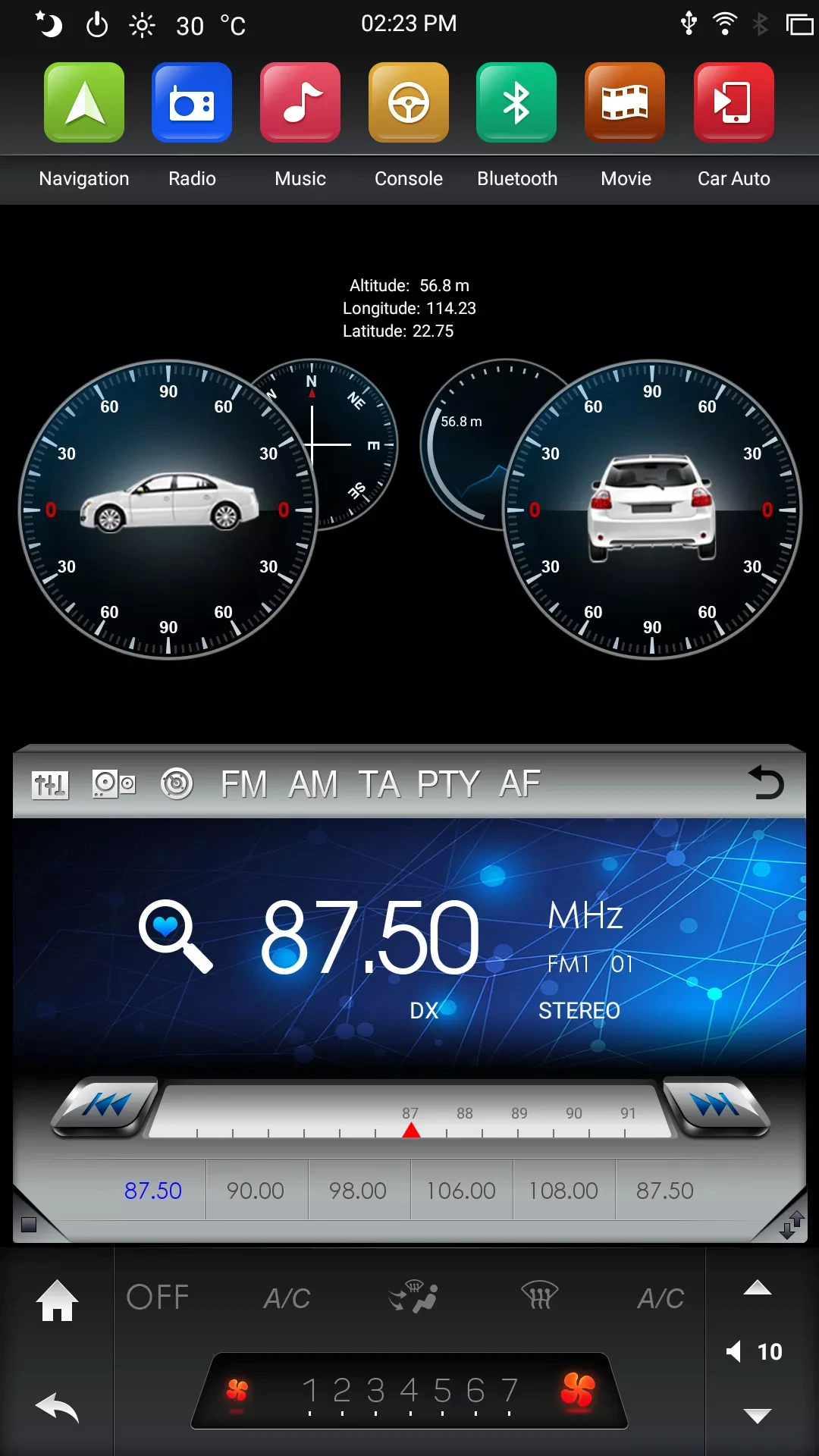 Vertical Screen Universal Car Android Radio For Ford Kuga 2013-2017 ...