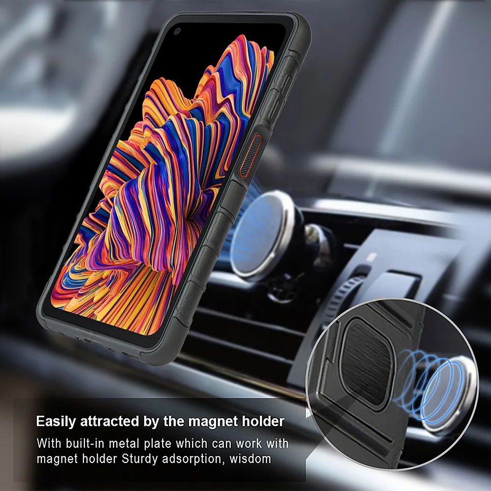 Heavy Duty 3 In 1 Mobile Phone Case Samsung Galaxy X Cover 5 Belt ...