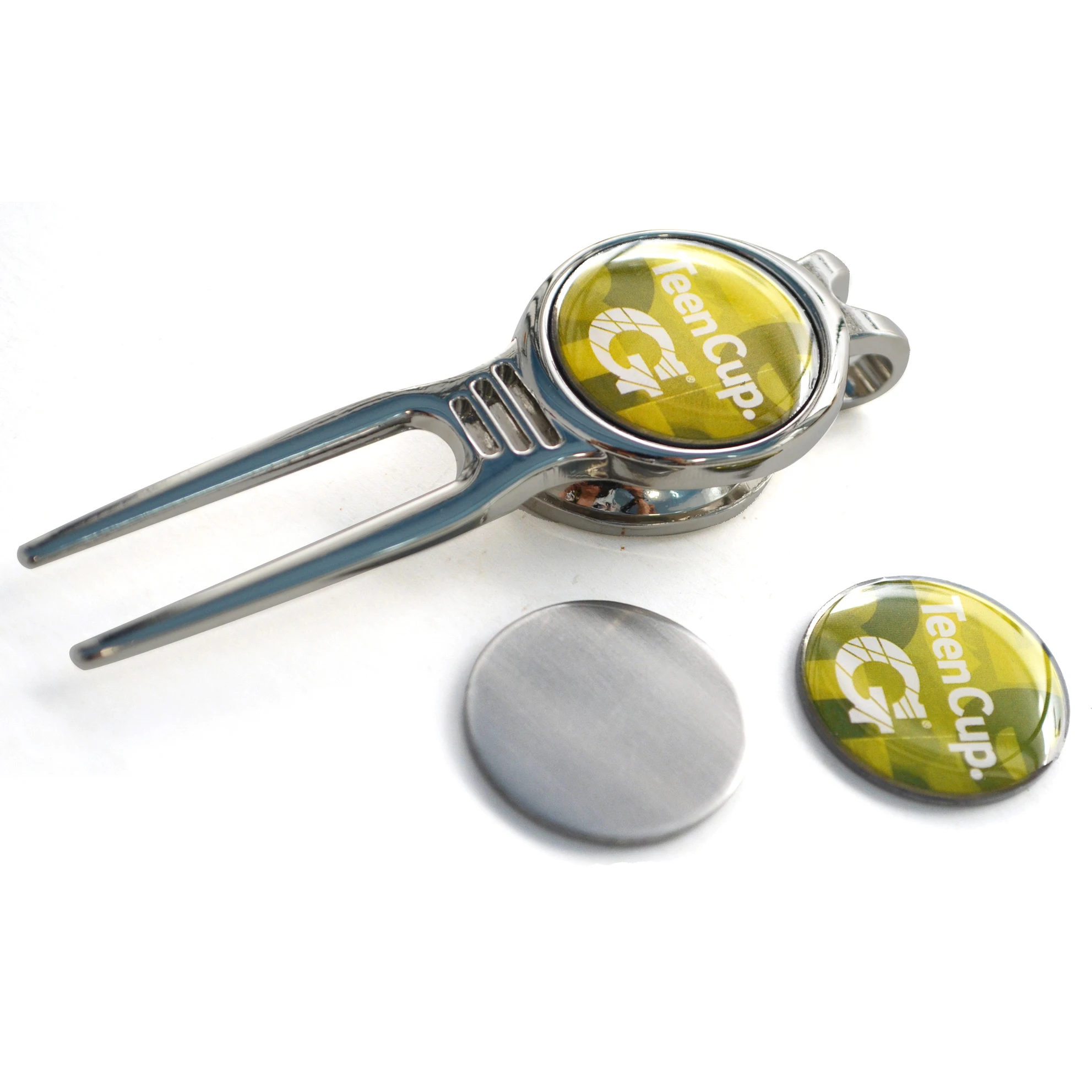 Cheap Custom Magnetic Print Dome Marker Golf Epoxy Ball Marker with ...