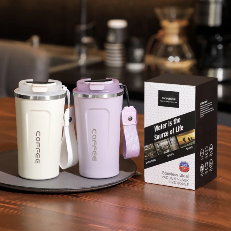 510ml Custom Logo Smart Led Temperature Display Stainless Steel Insulated Thermal Mug - Buy ...