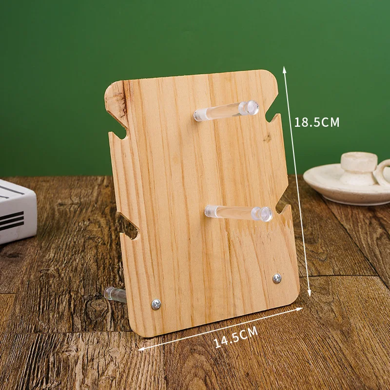 Wooden Jewelry Display Transparent Multilayer Display Stand Rack ...