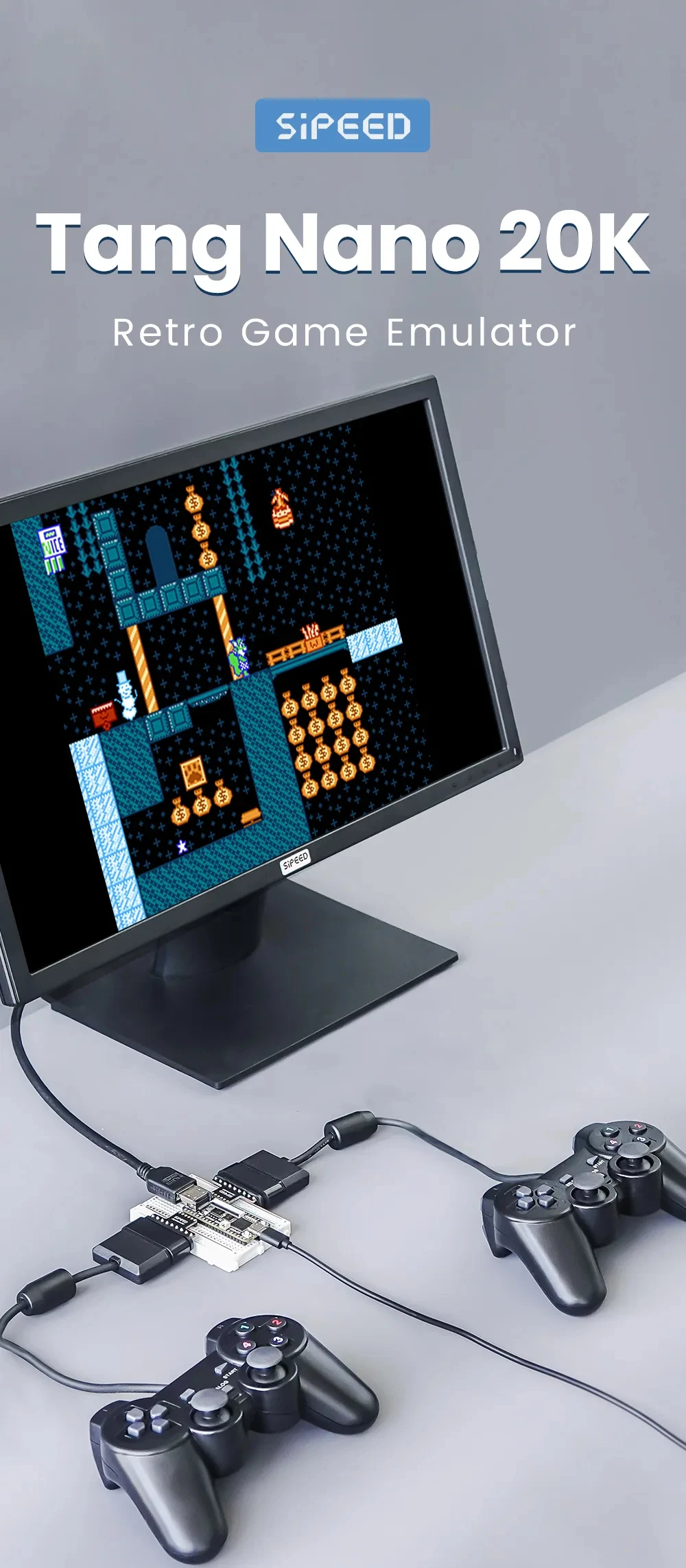 Sipeed Tang Nano 20K FPGA Development Board Riscv Linux Retro Game Console| Alibaba.com