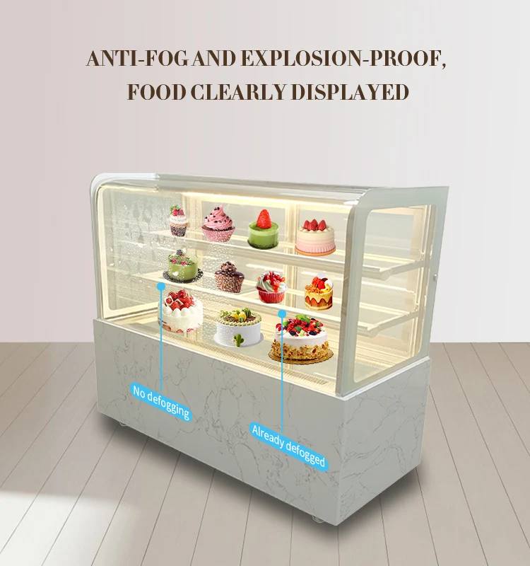 High Quality Cake Chiller Showcase Display Cabinet Pastry Cooler ...