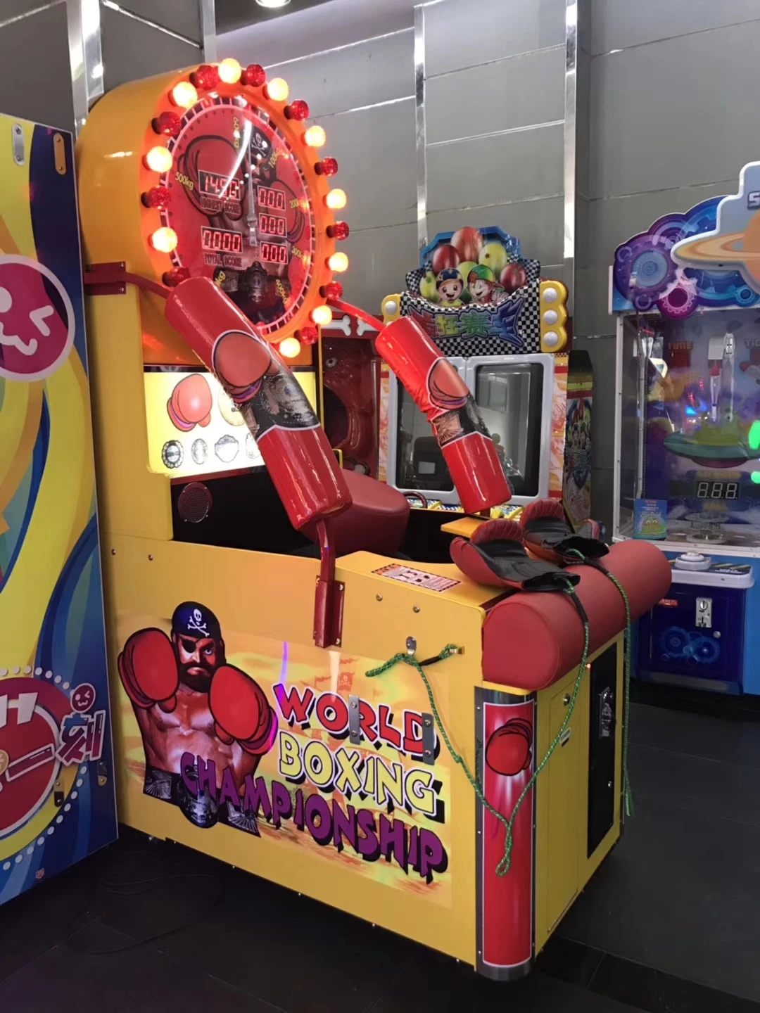 Factory Cheap Indoor Adult Coin Operation Ultimate Big Punch Boxing ...