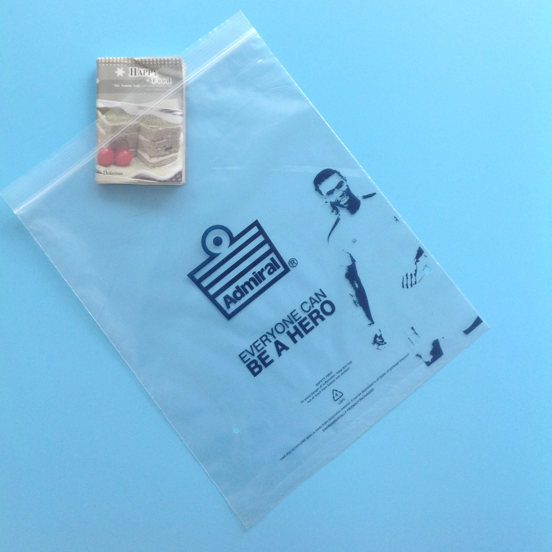 Custom Slider Frosted Pe Cpe Plastic Packing Underdress Gravure ...