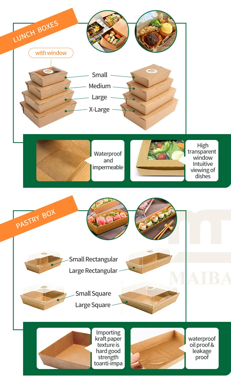 Customizable Fast Food Packaging - Eco-Friendly & Stylish