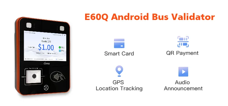 Bus Ticketing Machine with Nfc/NFC Contactless Payment Fare Collection ...