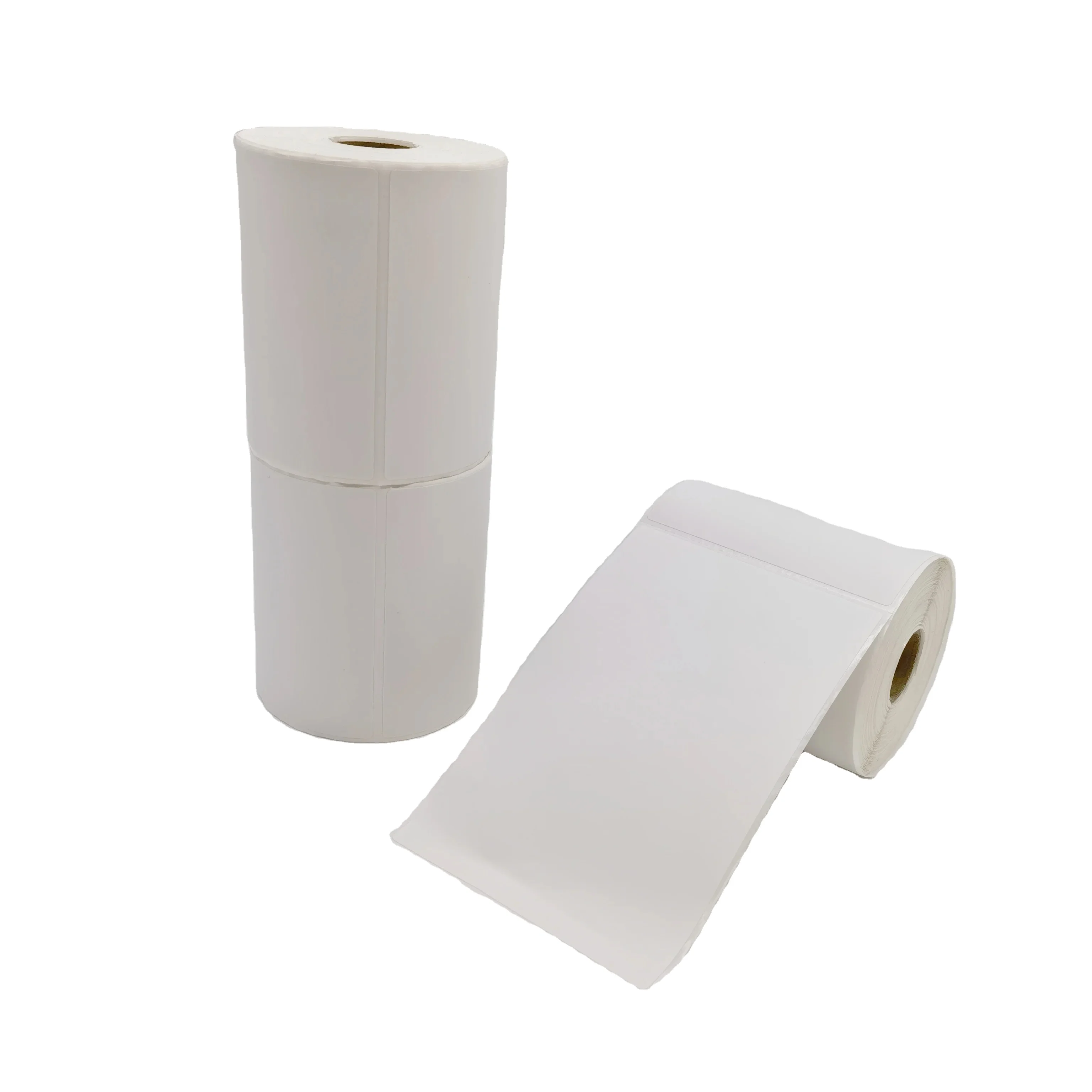 Direct Thermal Fanfold Paper Roll Label 100mm*150mm Waterproof Oil ...