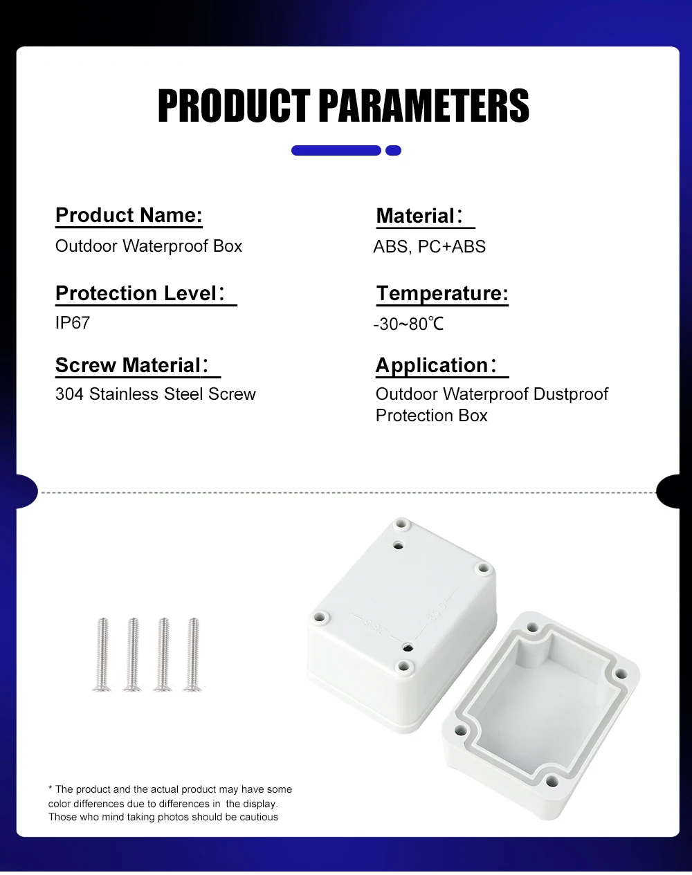 SZOMK OEM Custom IP67 Waterproof Boxes - Durable & Versatile