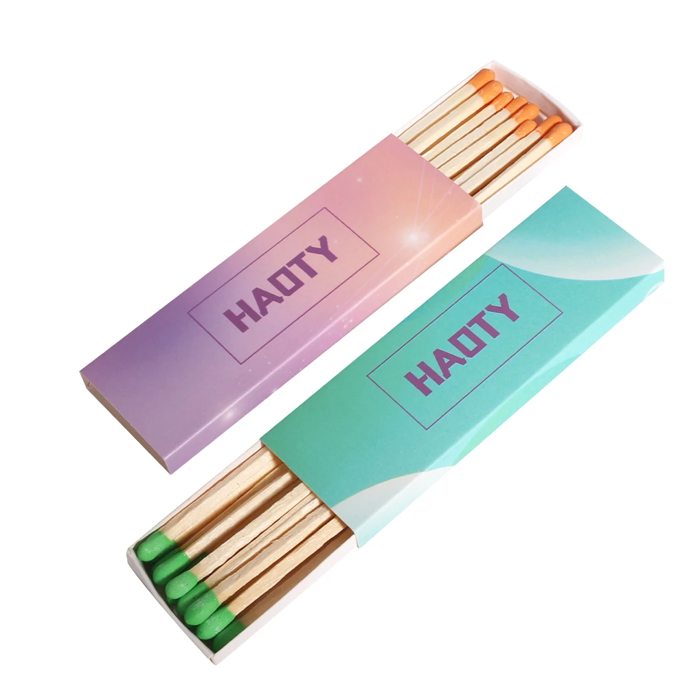 Custom Match Box - Different Colors & Long Matchsticks