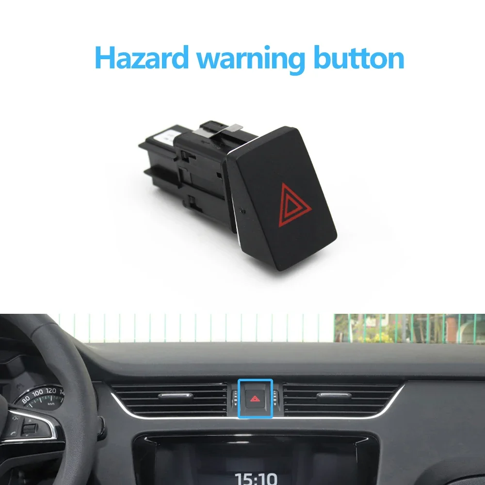 Car Dashboard Central Air Conditioner Ac Vent Outlet Grille Assembly ...