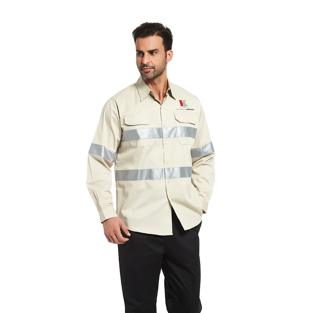 Fire Retardant Industrial FRC Shirt - High Visibility Workwear