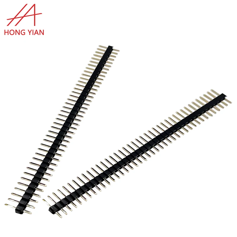 OEM 1mm pitch 1.27/2.0/2.54 mm Straight Right Angle DIP smd Single Dual ...