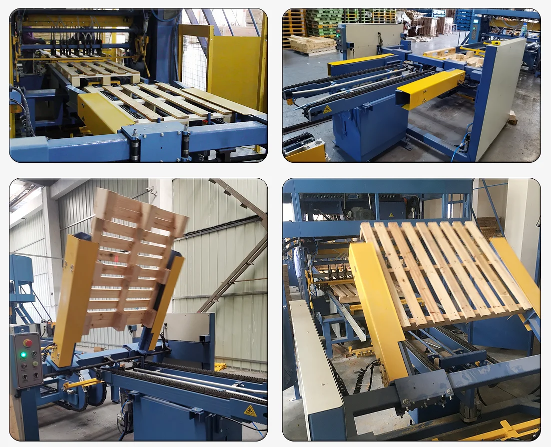 Full Automatic Euro Pallet Making Machine Epal Pallet Machine With High ...