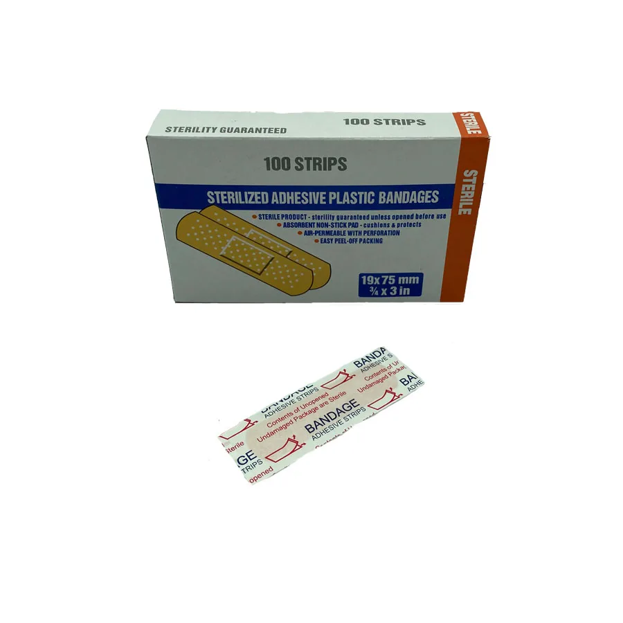 Custom Medical Sterilized Plastic Adhesive Bandages