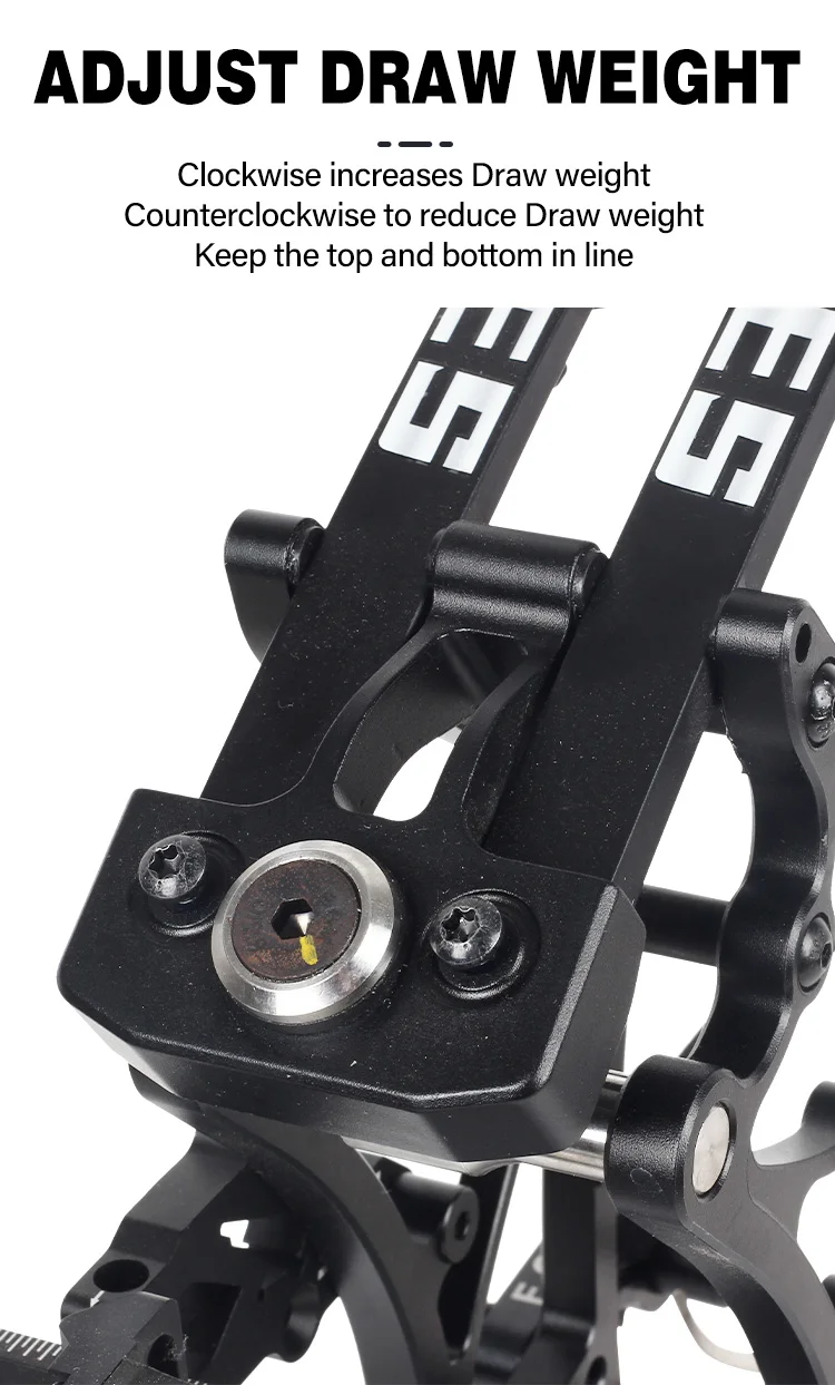 SPG Compound Bow - Precision Hunting with Adjustable Draw