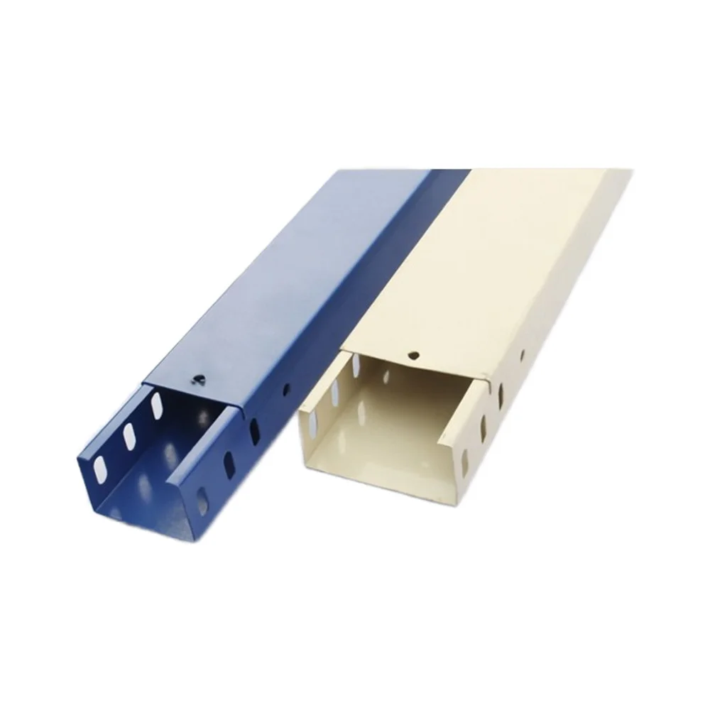 Cold Formed Steel Cable Tray Trunking 400mm Length Multi-color With ...