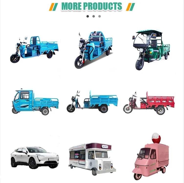 Large Size And Heavy Duty Electric Loader Tricycle Cargo Adult Tricycle ...