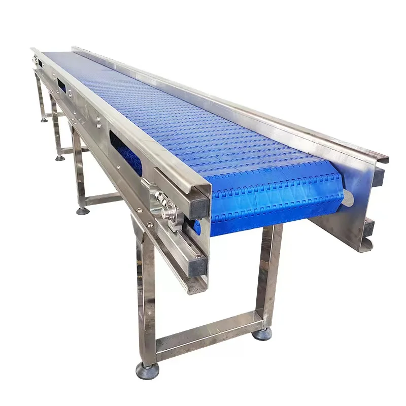 Flat Plastic Modular Belt Conveyor For Fruit Jam Converying - Buy ...