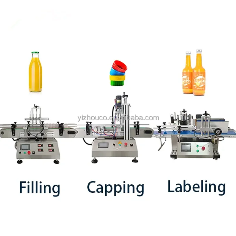 High-accuracy Liquid Filling & Capping Machine - Video Inspection